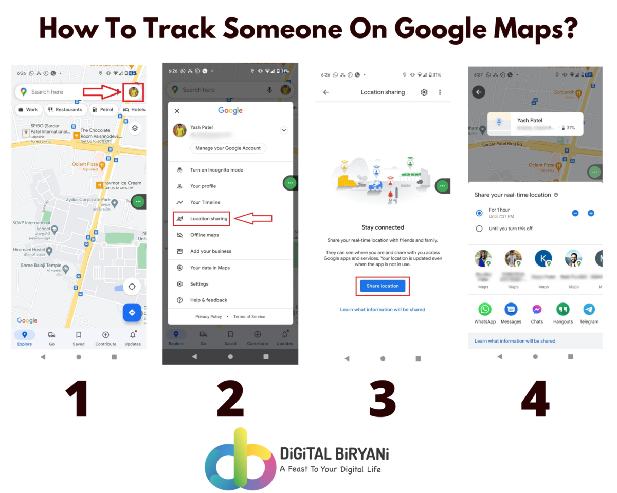 How To Track Someone On Google Maps - Detailed Guide